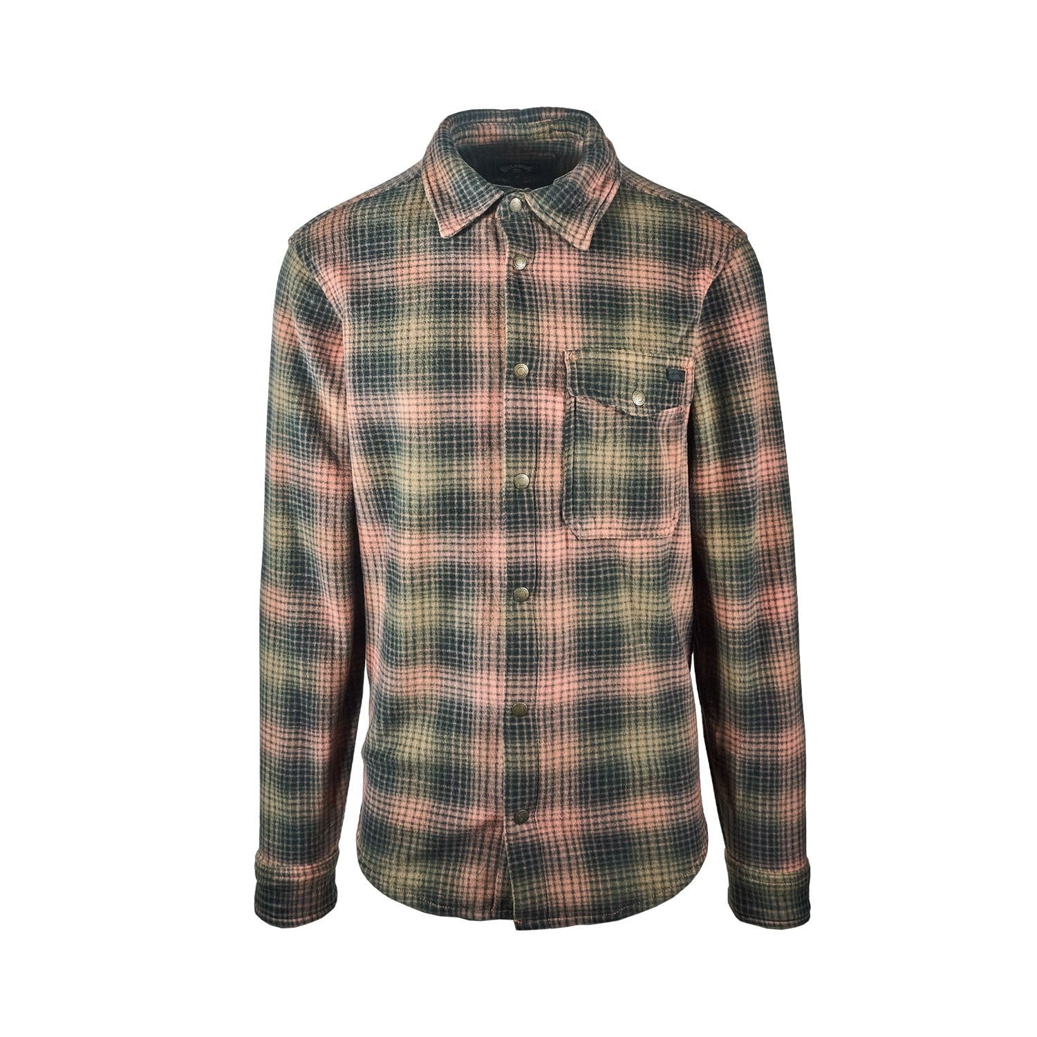 Billabong Men's Multicolour Fleece Furnace Flannel Printed DWR ...