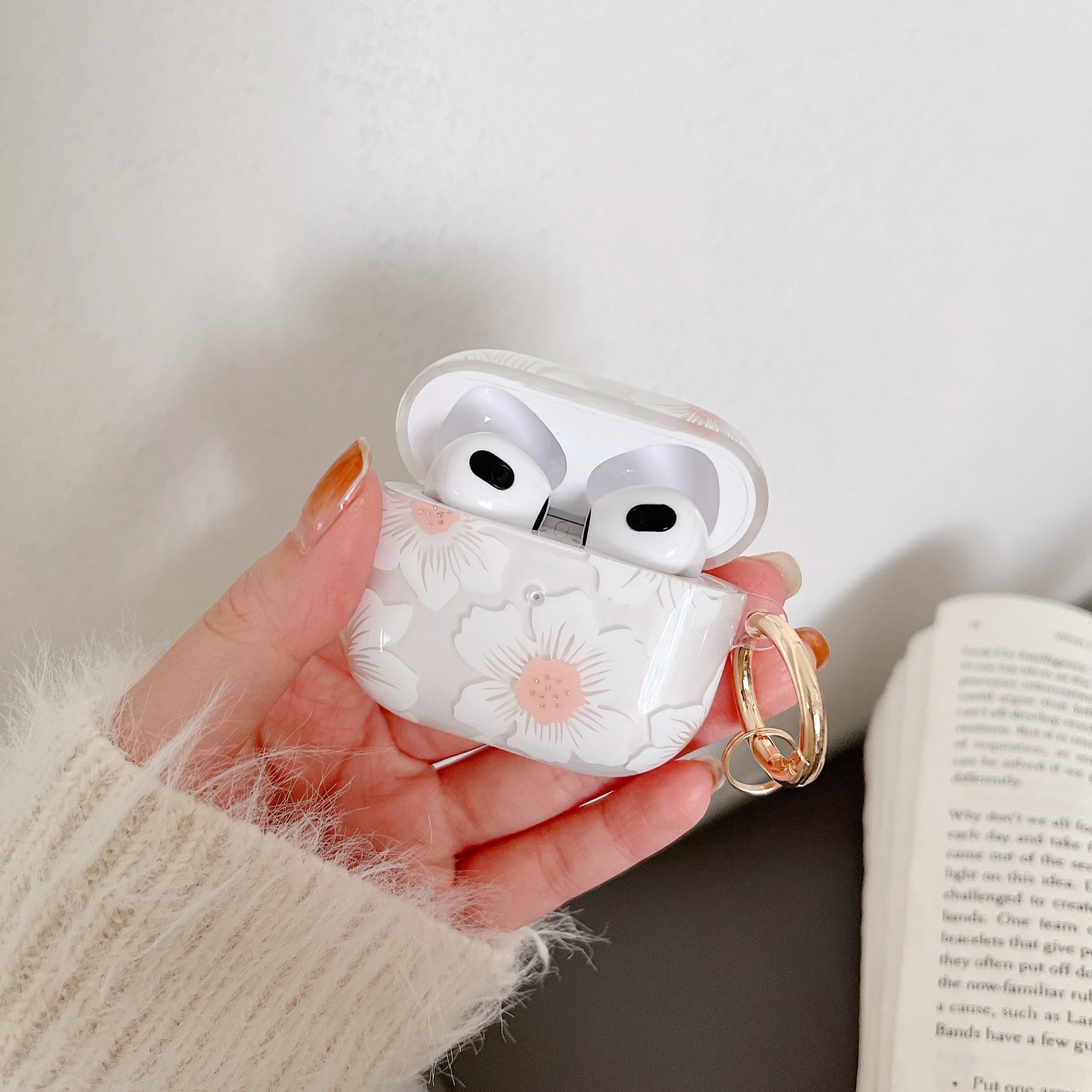 Billbianc AirPods 3rd Generation Flowers Drop-Resistant Earbud Case ...