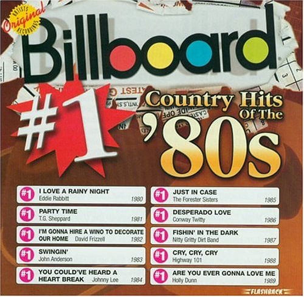 Billboard #1 Country Hits of the 80's (CD) by Various Artists - Walmart.com