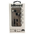 Billboard Titanium Earbuds with Mic Super Bass 3.5mm Plug Black ...
