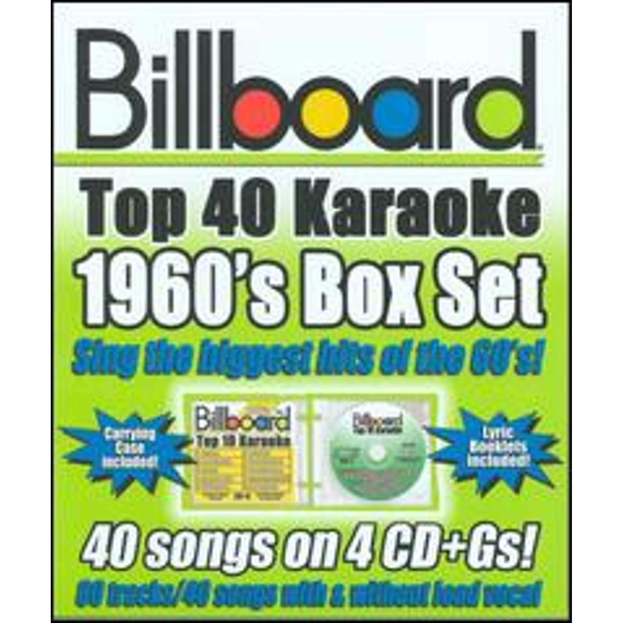 Pre-Owned Billboard Top 40 Karaoke: 1960's Box Set (CD) - Walmart.com
