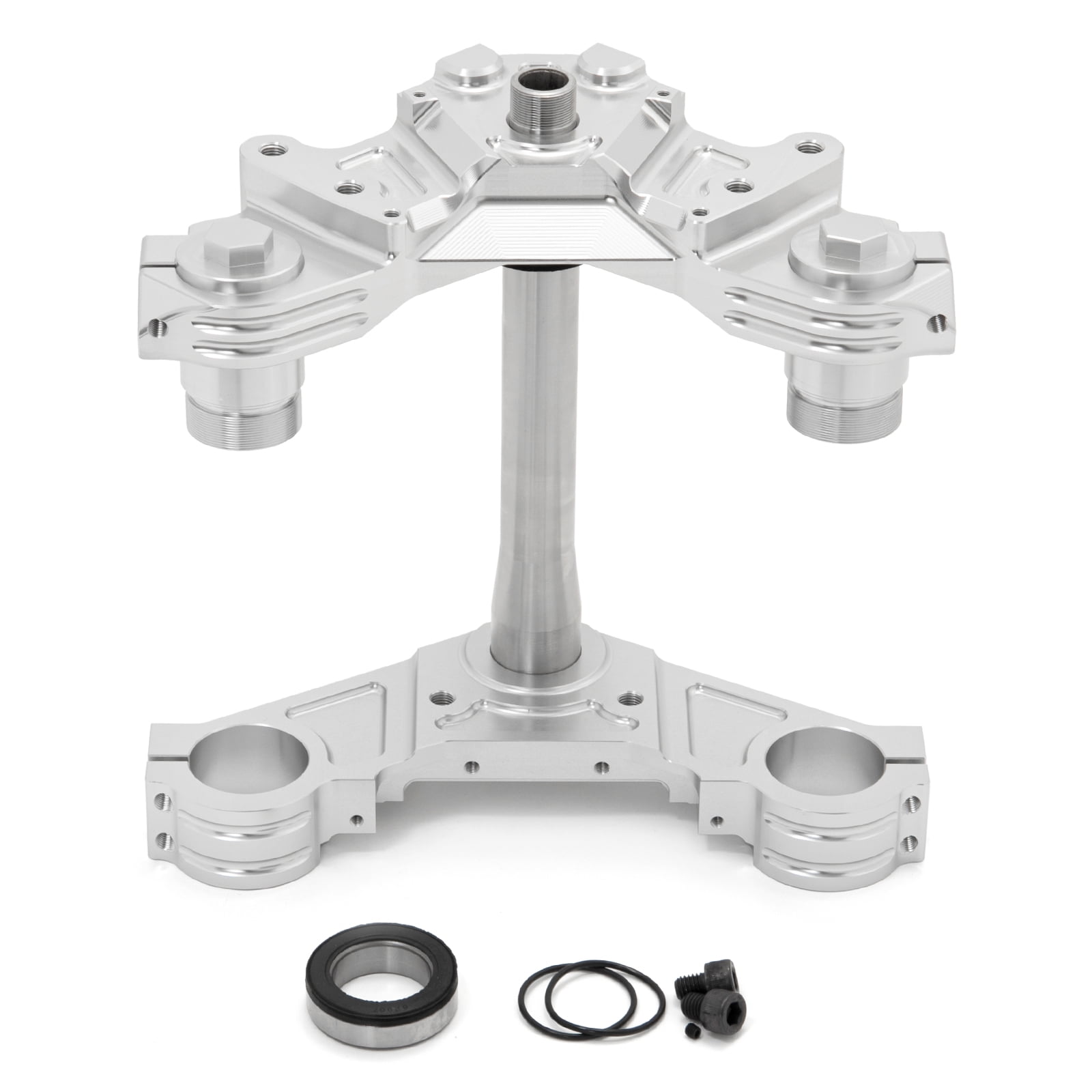 Billet 4 Degree Raked Steer Triple Tree Kit for Honda Gold Wing 1800 ...