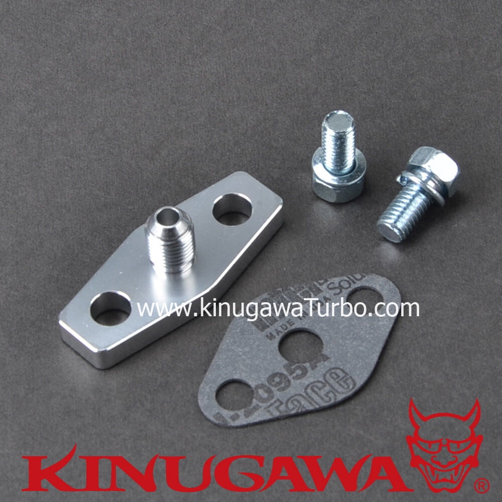 Billet Alumimum Turbo Oil Feed Flange Hitachi HT18 HT18-2S 1.5mm ...