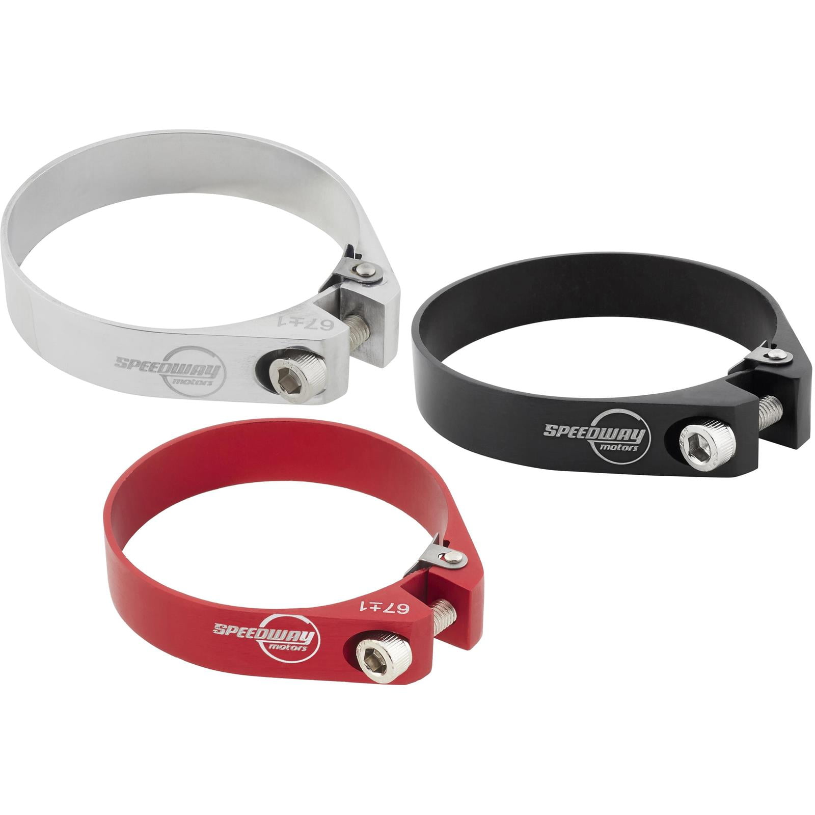 Billet Aluminum Air Intake Turbo Hose Clamp, 2.5 Inch, Black - Walmart.com