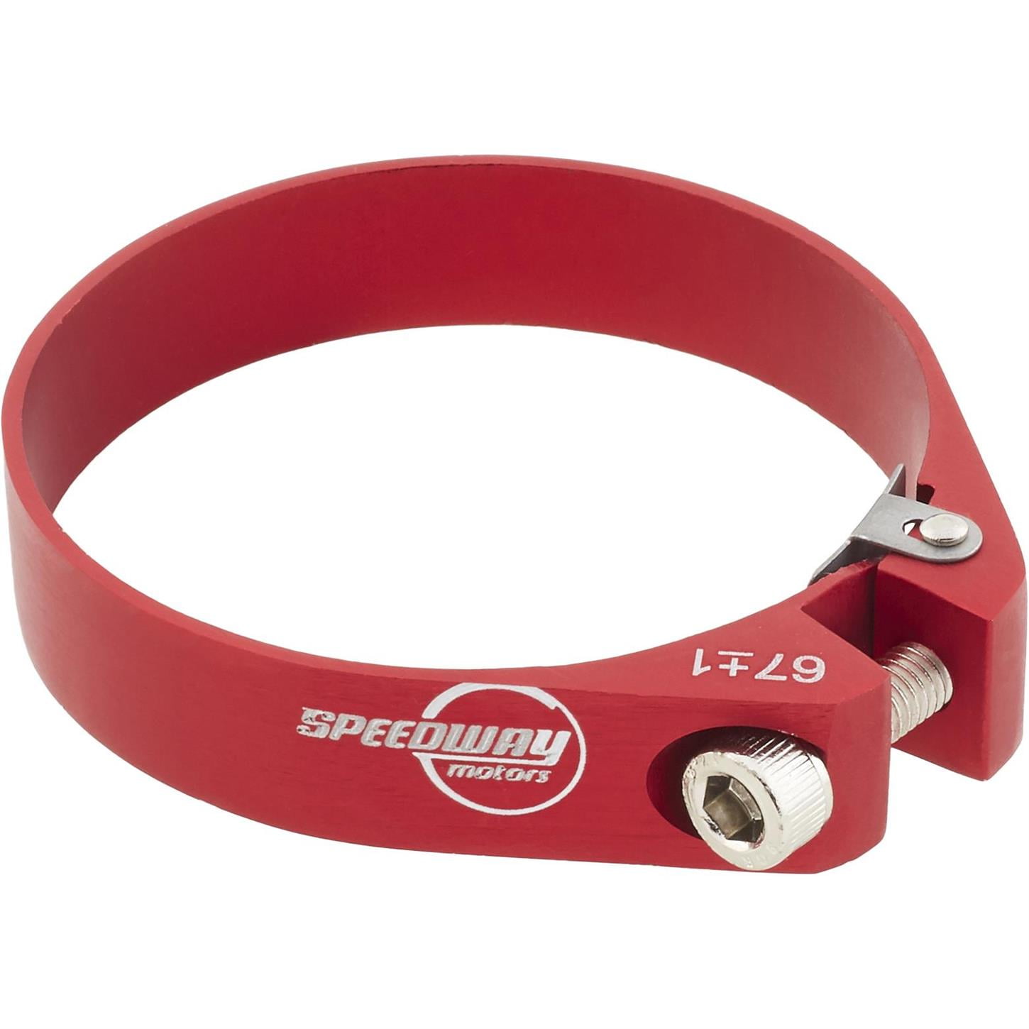 Billet Aluminum Air Intake Turbo Hose Clamp, 3.5 Inch, Red - Walmart.com
