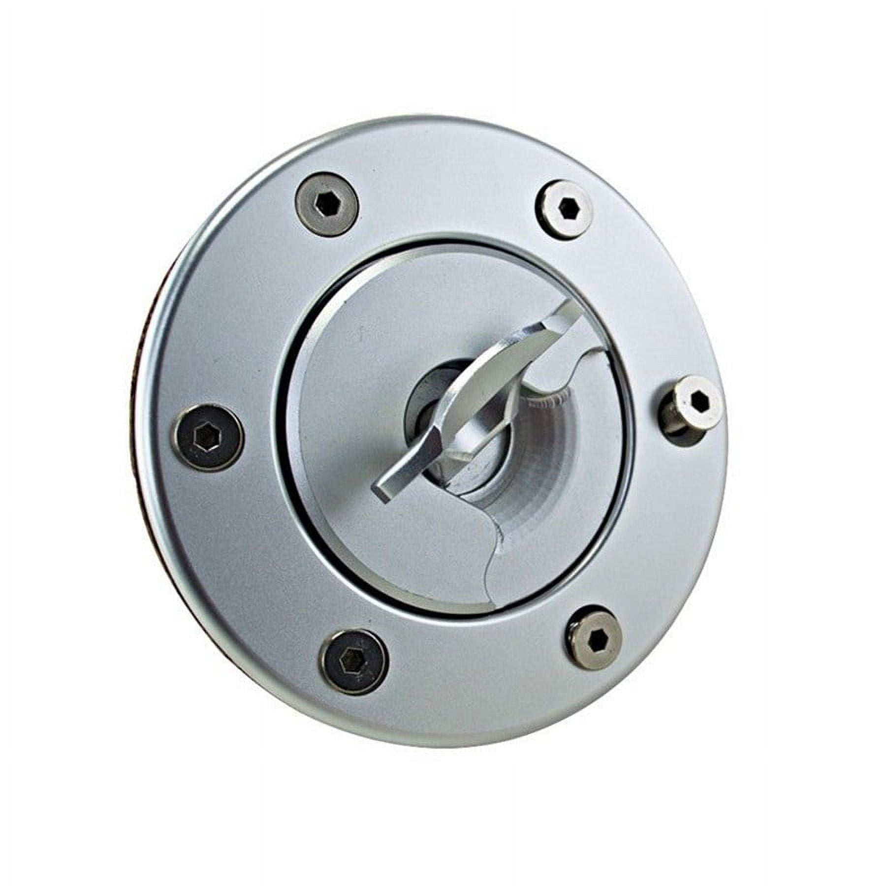 Billet Aluminum Aircraft Style Fuel Cell Gas Cap with 6 Hole Anodized ...