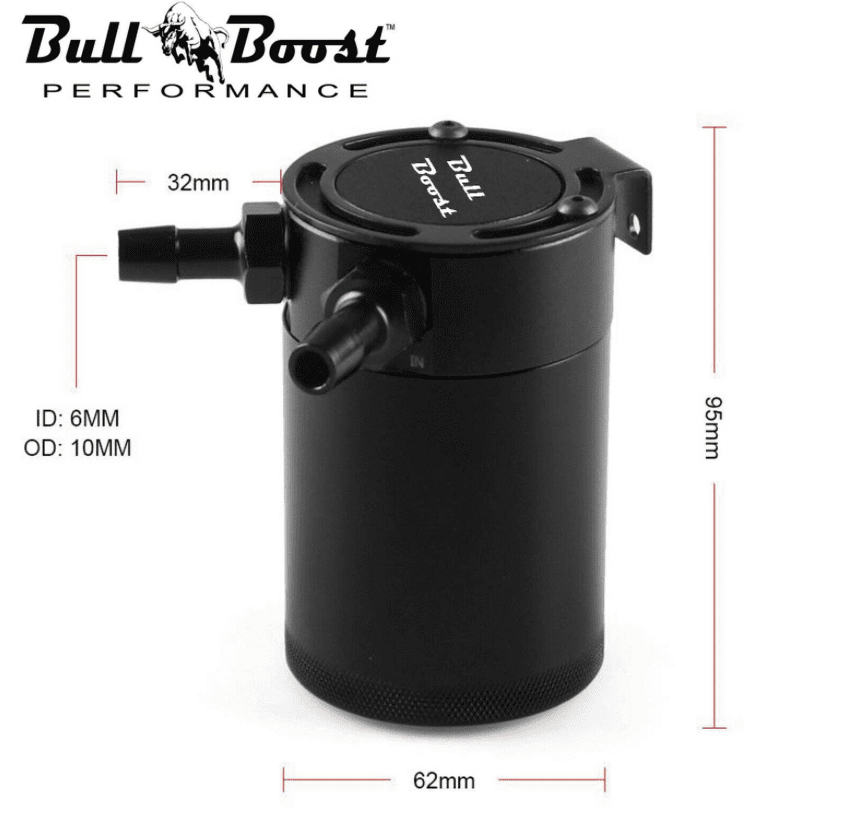 Engine Car Billet Aluminum Baffled Oil Catch Can Reservoir Tank Racing ...
