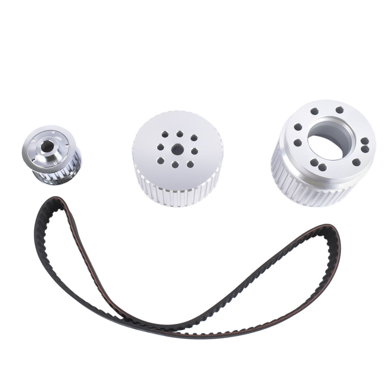 Billet Aluminum Belt Drive Pulley Kit for BBC Big Block Chevy 396-454 ...