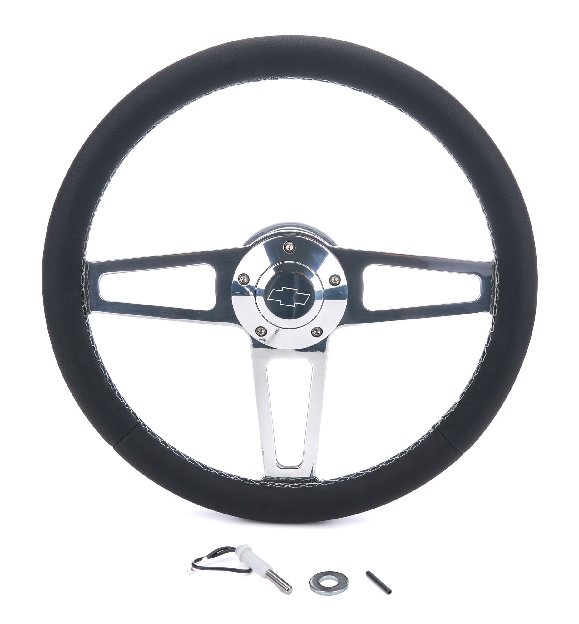 Billet Classic Series Black Wheel Chevy Logo - Walmart.com