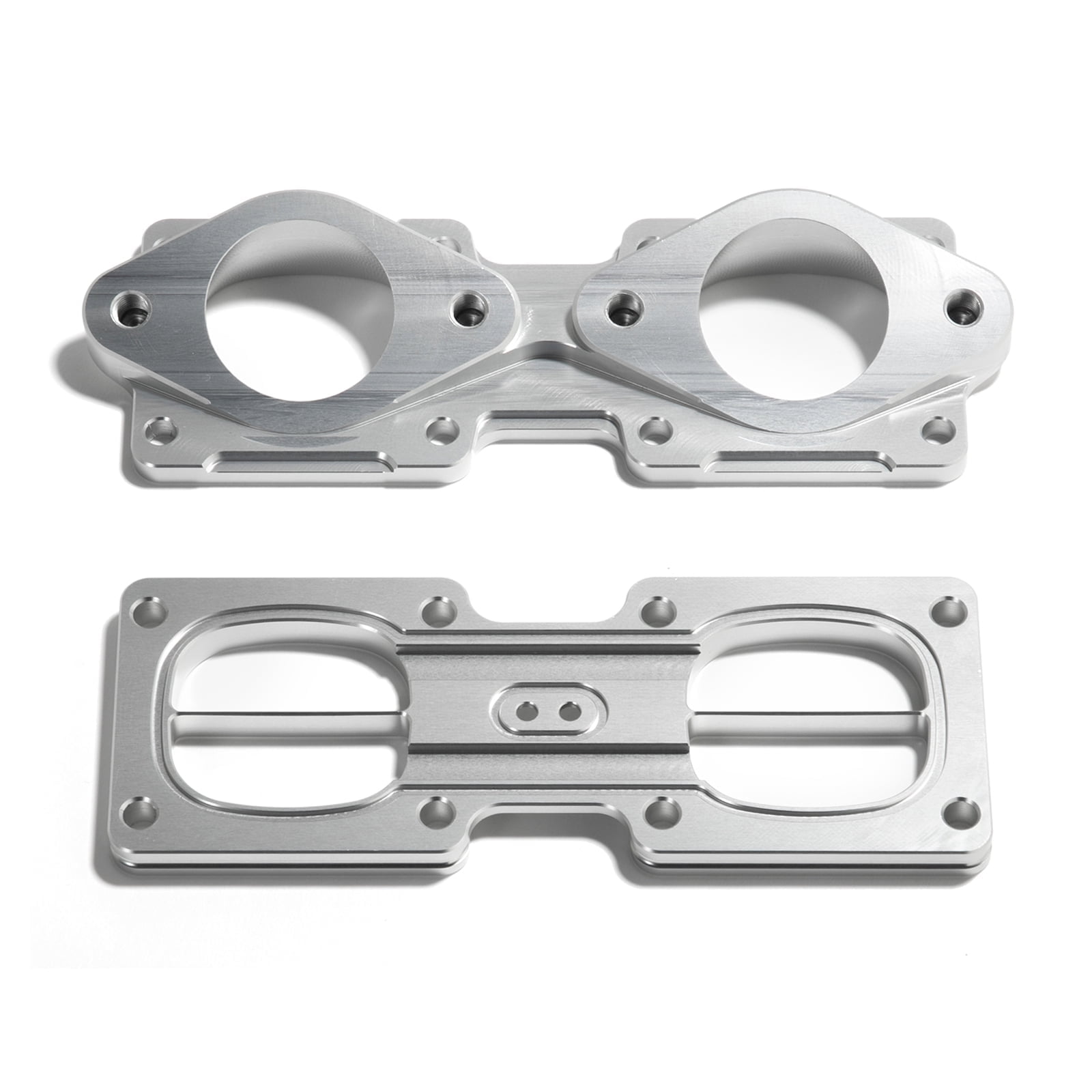 Billet Intake Manifolds Boots 38mm 39mm 41mm Dual Carb Carburetors for ...