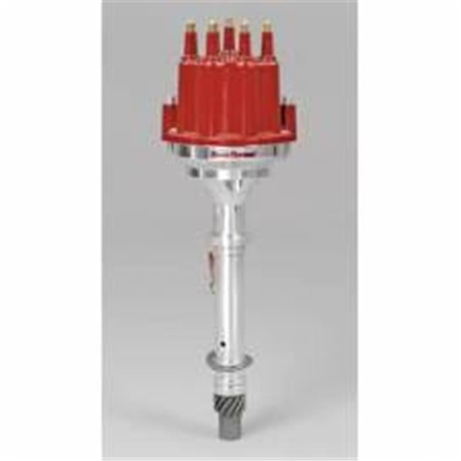 Billet Marine Distributor with Red Male Cap for Chevy V8 - Walmart.com