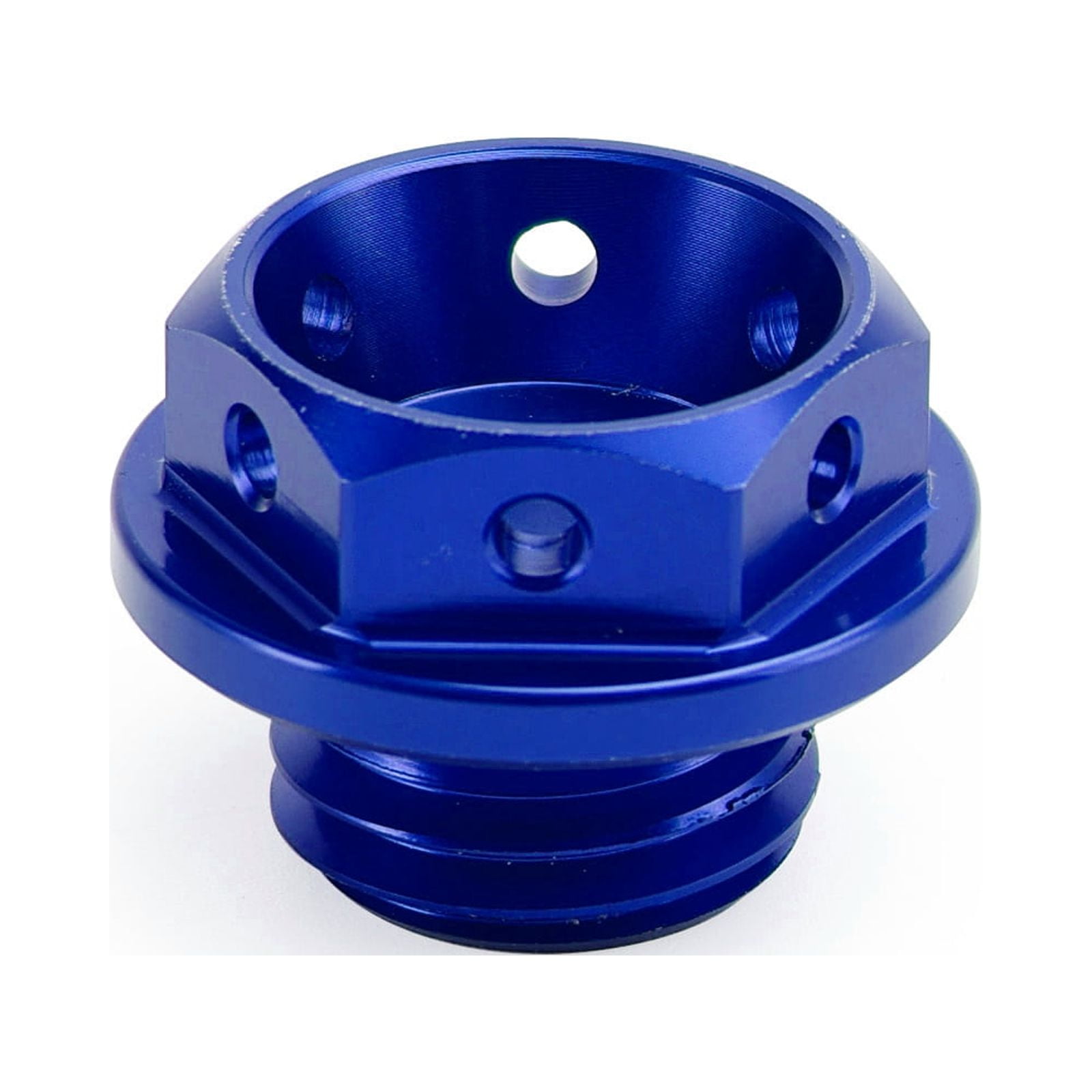 Billet Oil Filler Cap Blue M20 x P2.5mm For Honda Rebel CMX 300 500 ...
