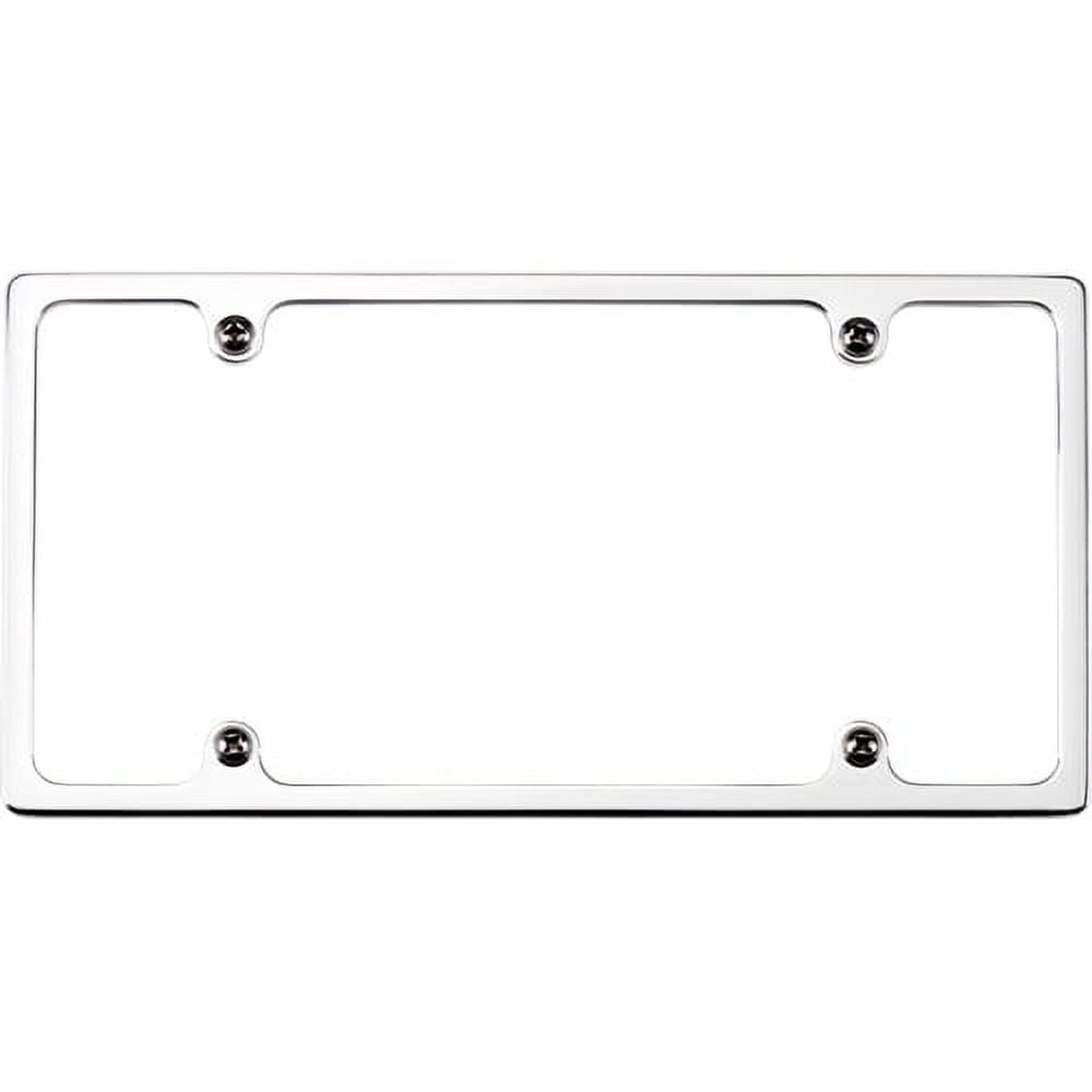 Billet Spec License Plate Frame, Plain Slim Line - Walmart.com