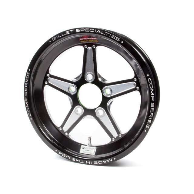 Billet Specialties 15 x 3.5 5 x 4.75 in. C5 Wheel Back Space 1 - Black ...