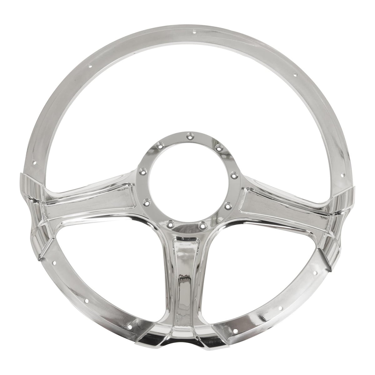 Billet Specialties 29308 14 in. Half Wrap Octane Style Steering Wheel ...