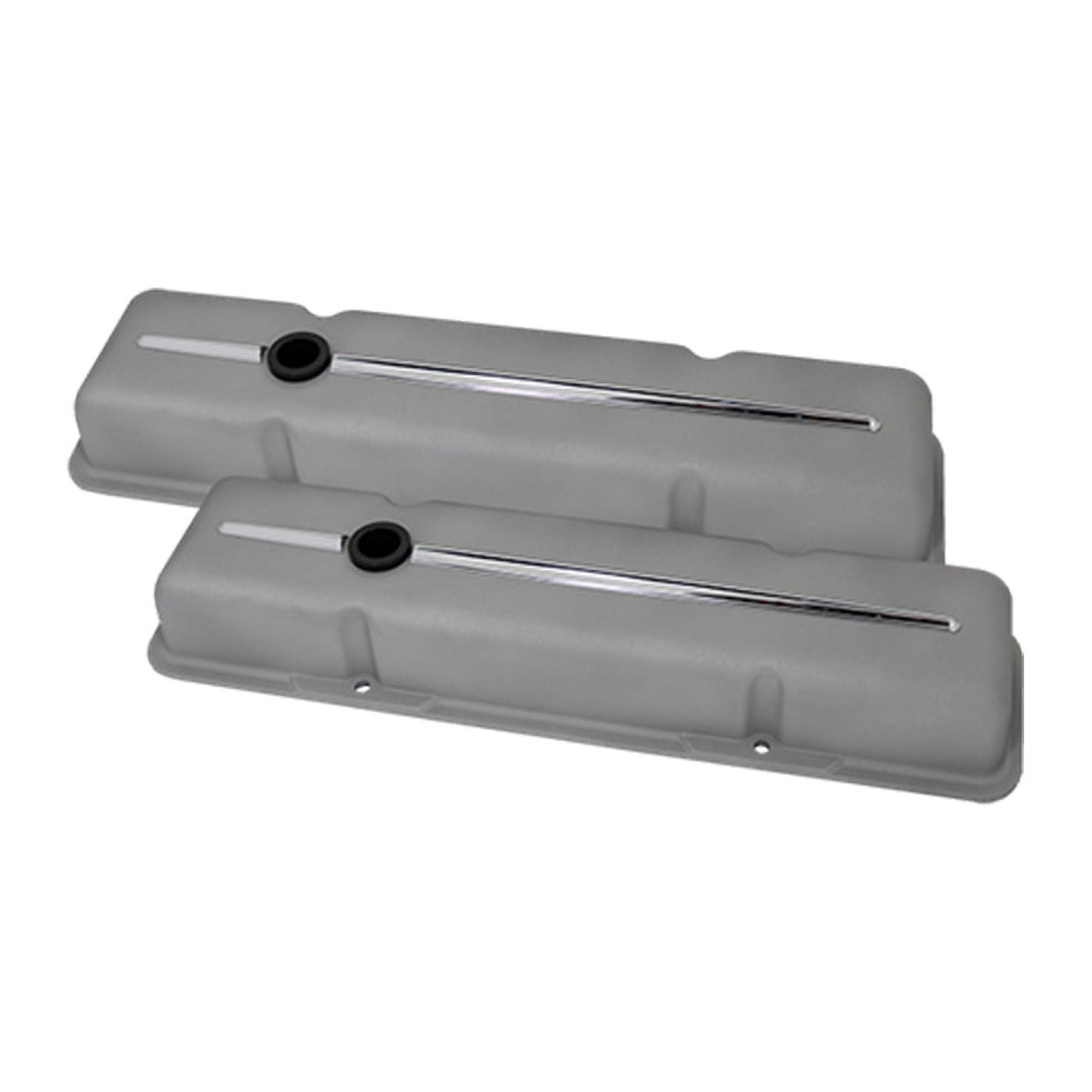 Billet Specialties 95124RTF Streamline Valve Cover Set Small Block ...