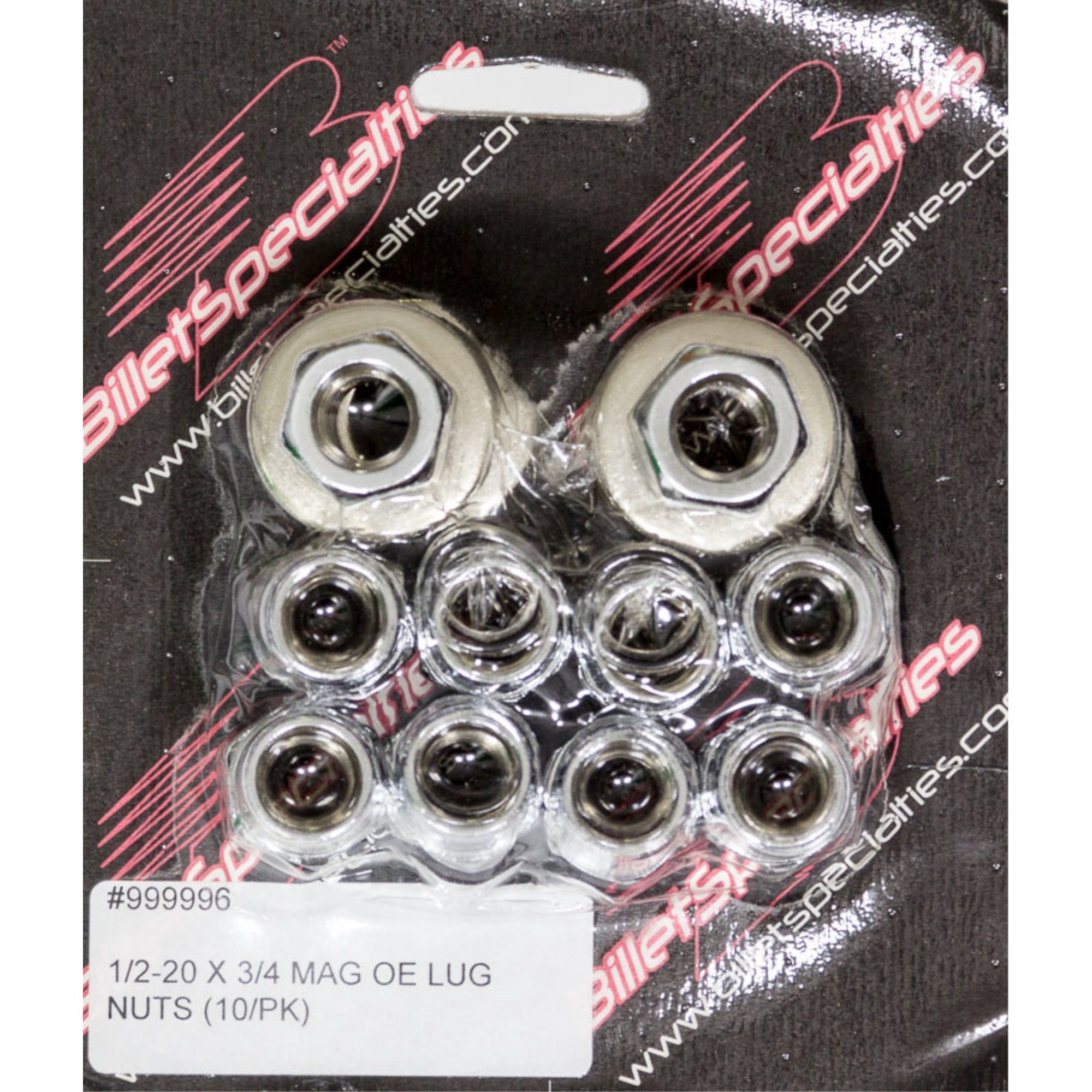 1/2-20 X 3/4 Mag Lug Nuts (10/PK) - Walmart.com