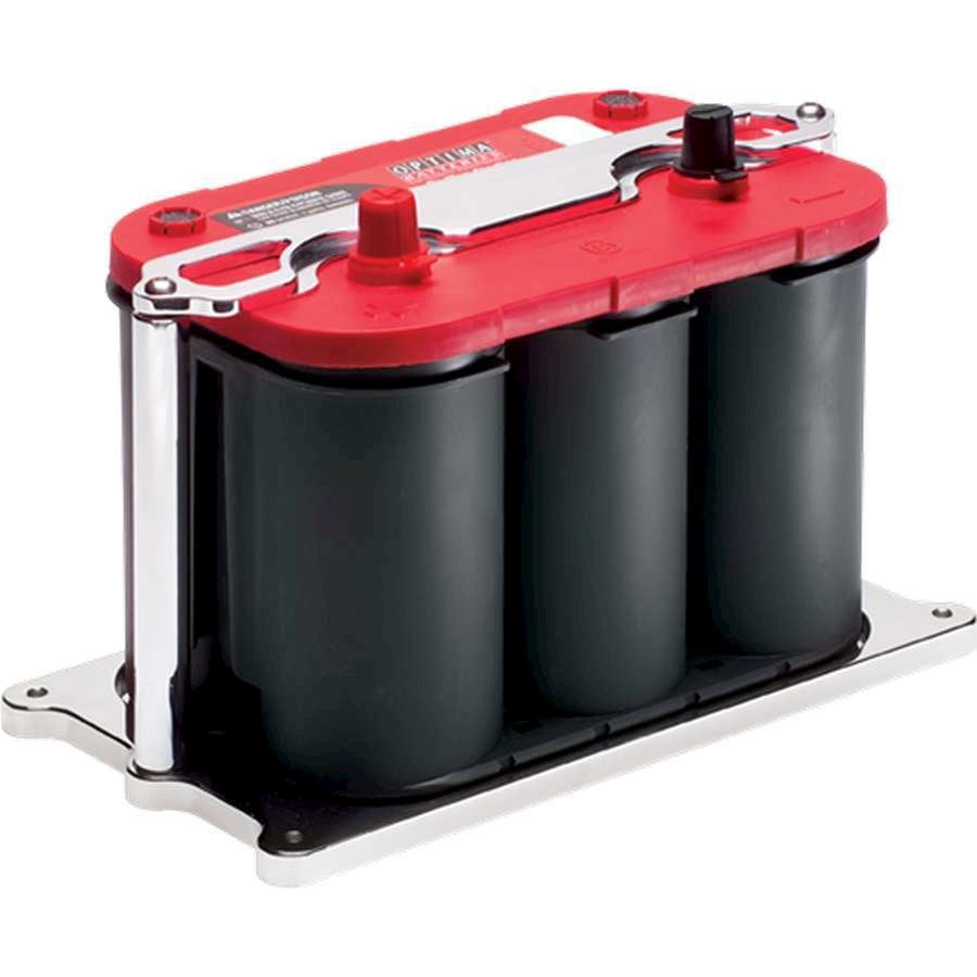 Billet Specialties Optima Battery Mount Polished - Walmart.com