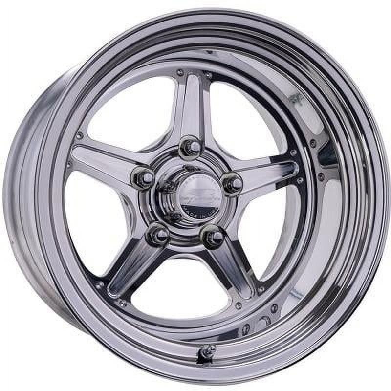Billet Specialties RS23512L6535, Street Lite Wheel 15X12 3.5 Bs 5X4.5 Bc - Walmart.com