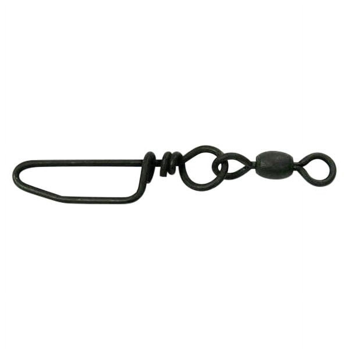 Billfisher BCSS7 Coastlock Black 75 lb Fishing Snap Swivel - Walmart.com