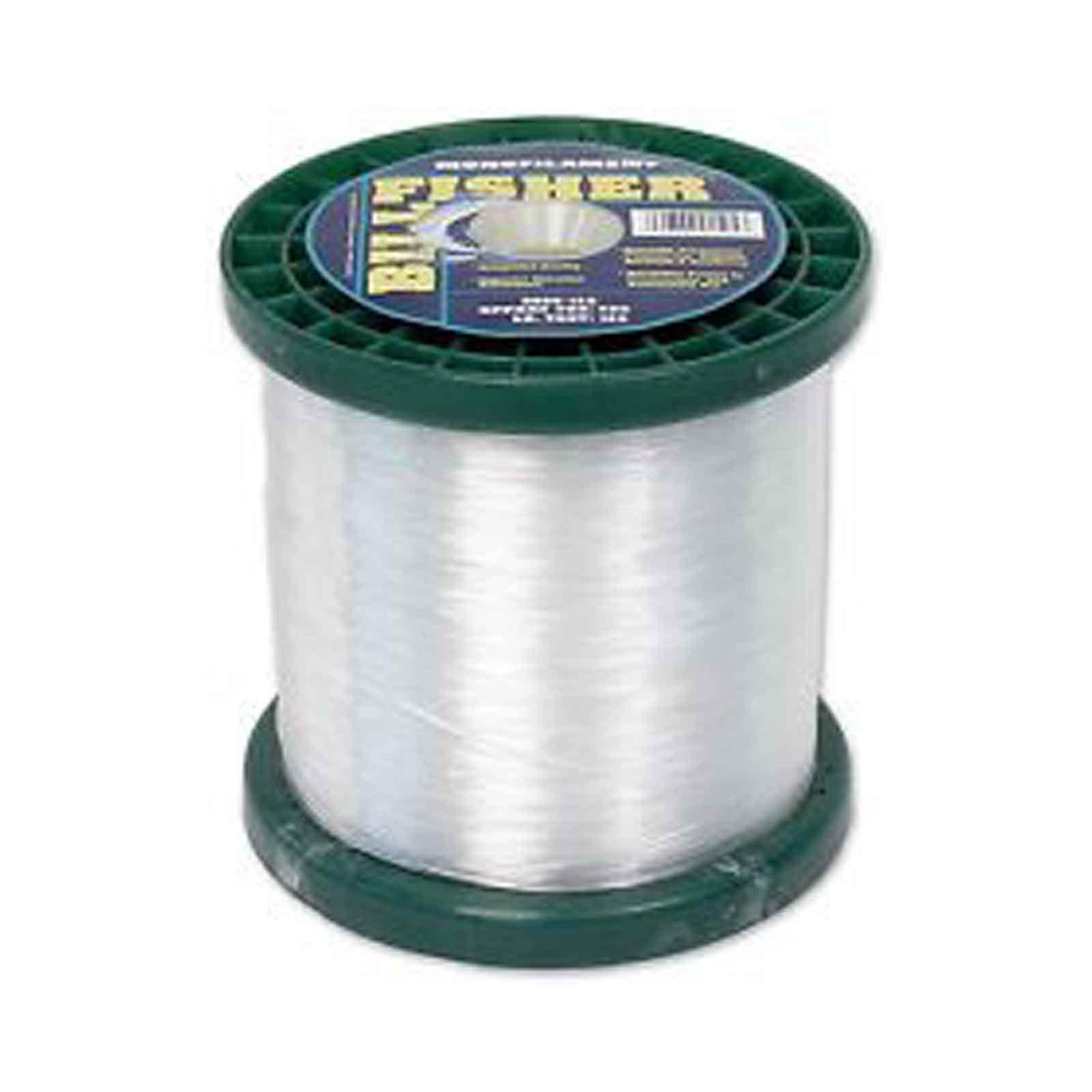 Billfisher Bulk Mono 1Lb 150Lb 325Yds Clear, SS1C-150 - Walmart.com