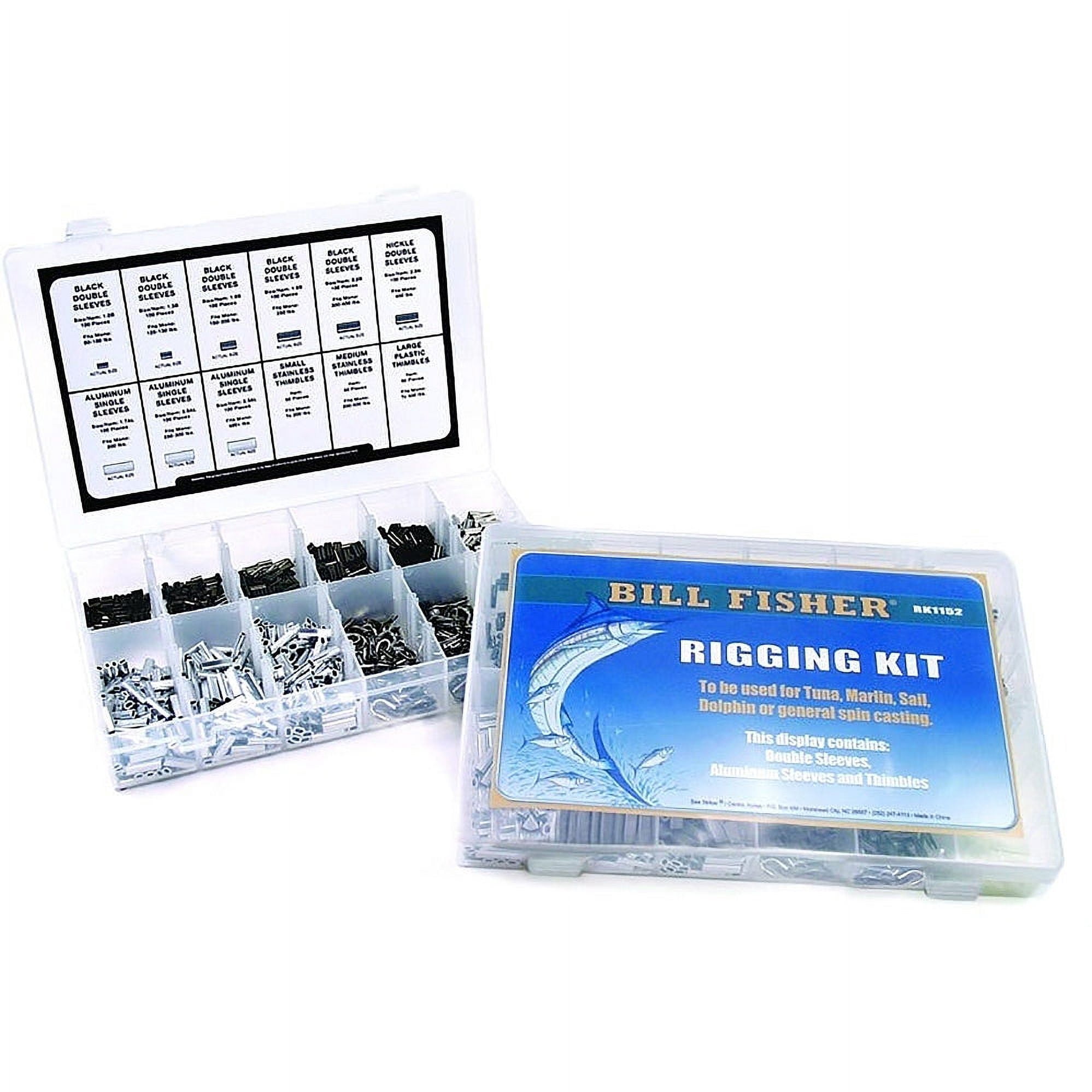Billfisher Rigging Kit 1050 Piece , RK1152NC - Walmart.com