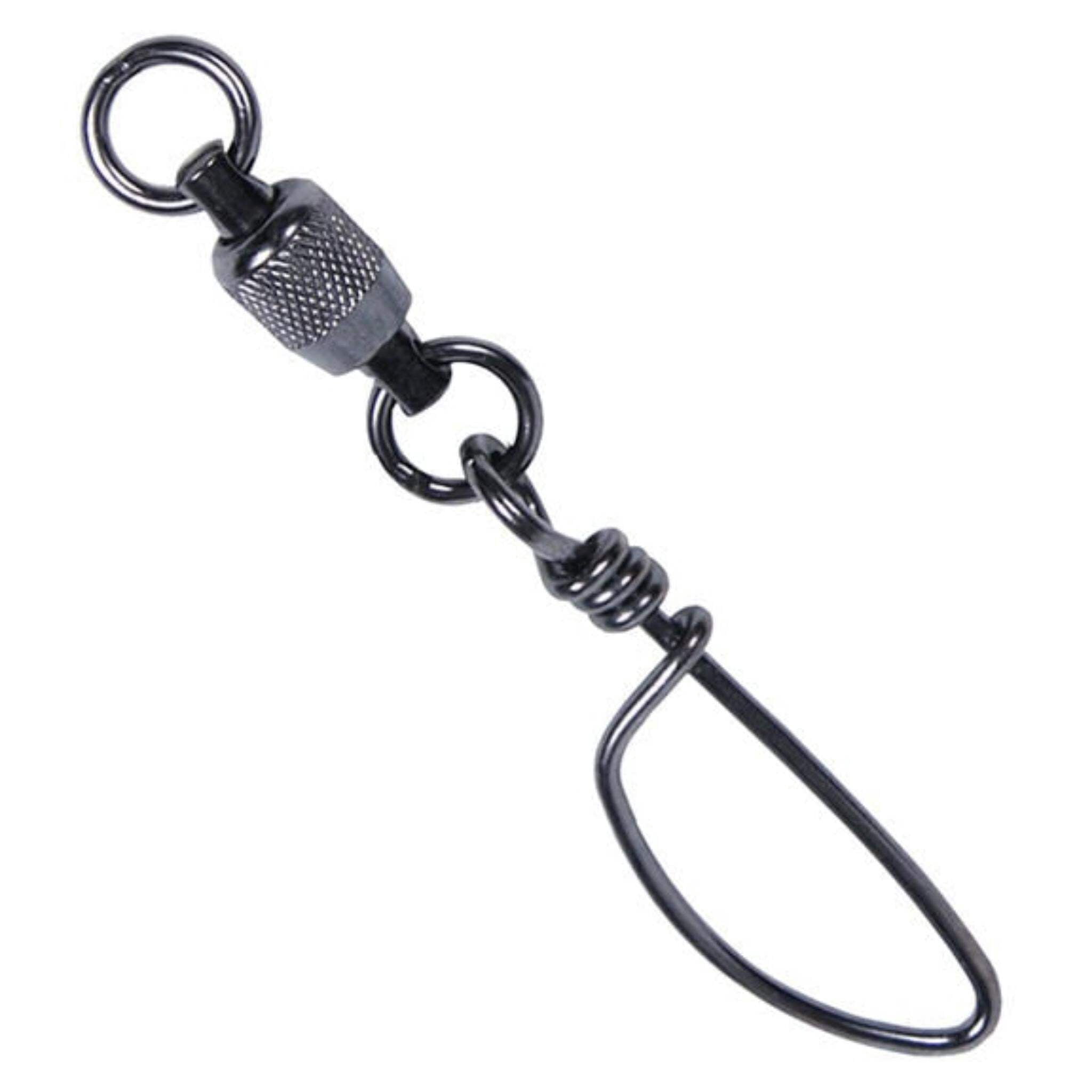 Billfisher Stainless Coastlock Snap 100 pack Swivels 75Lb #7 - Walmart.com
