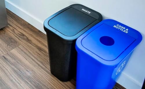 Billi Waste & Recycling Bin Combo$$Storage - Walmart.com