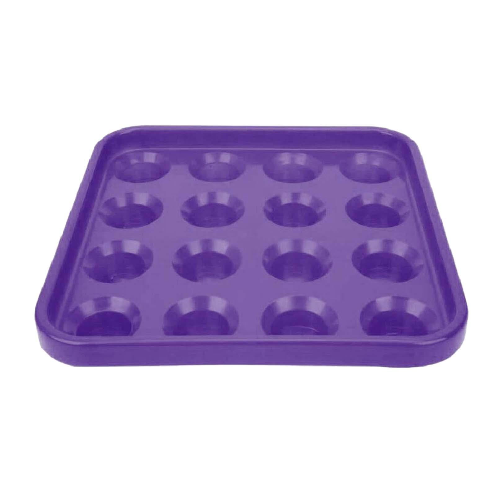 Billiard Ball Holder Tray Pool Accessory for 16 Balls, Snooker Pool ...