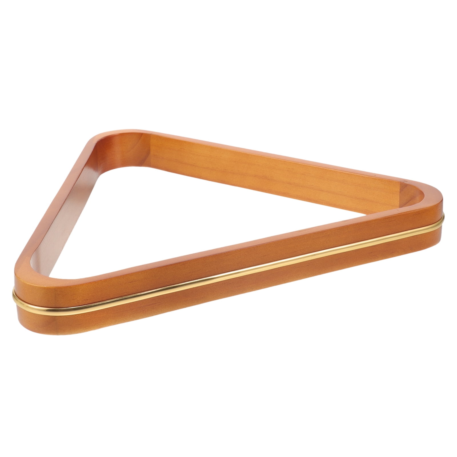 Billiard Ball Holder Wood Table Pool Ball Rack Triangle Billiard Rack ...