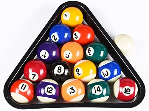 Billiard Ball Set Mini Size -/2 Inch Pool Balls Set Complete 16 Balls ...