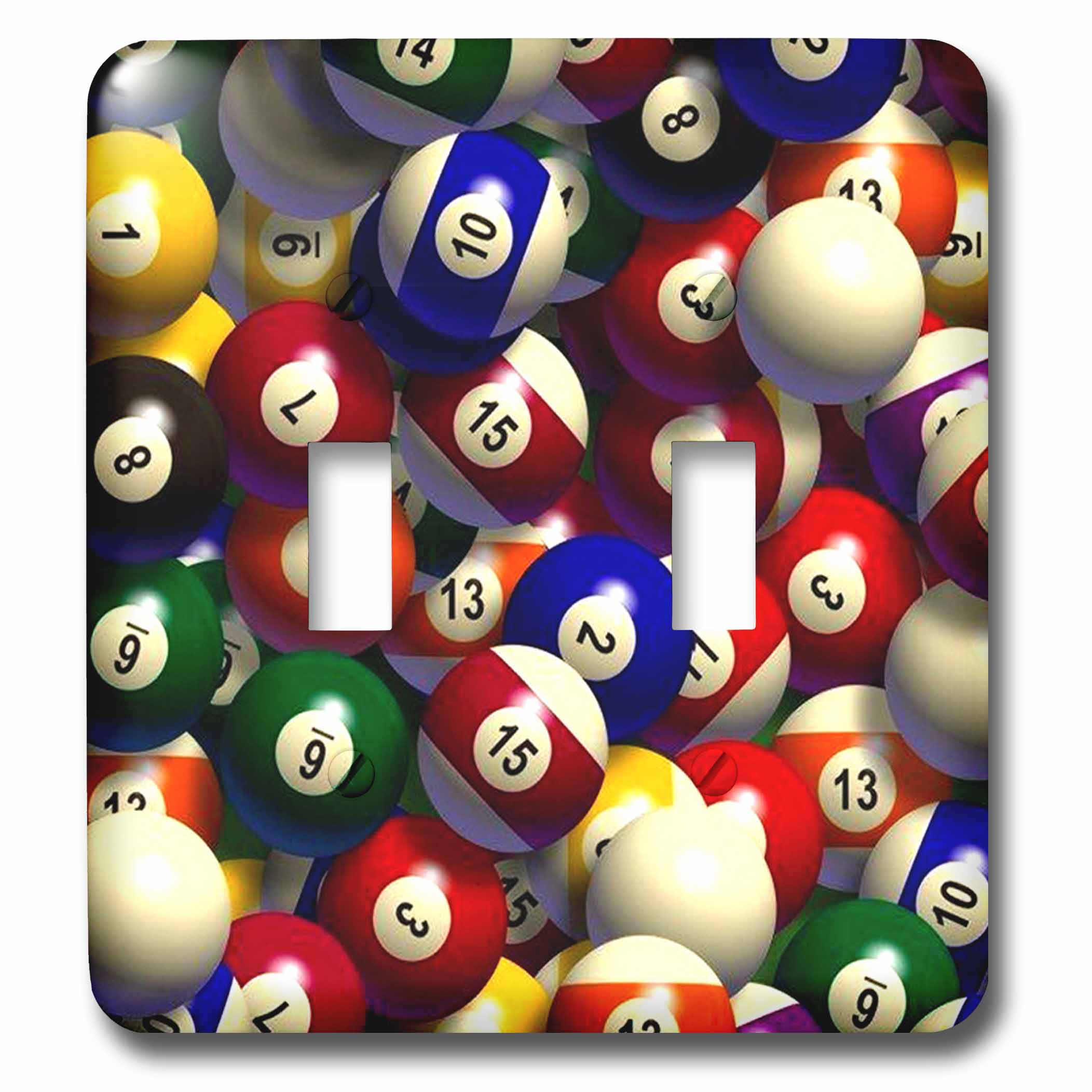 Billiard Balls Pool double toggle switch lsp-962-2 - Walmart.com