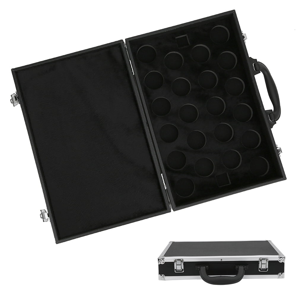 Billiard Balls Storage Box Billiards Snooker Pool Carrying Case with ...