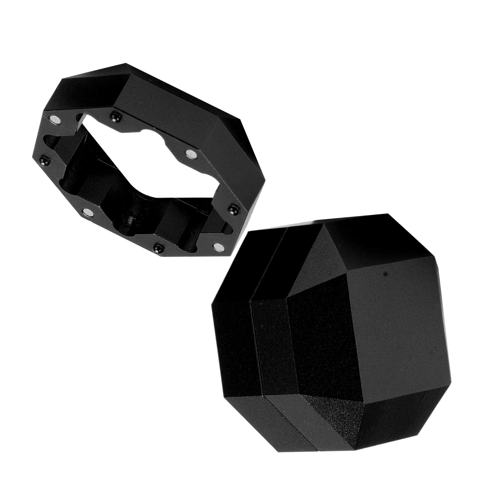 Billiard Chalk Holder Magnetic Pool Cue Chalk Box Portable Octagon ...