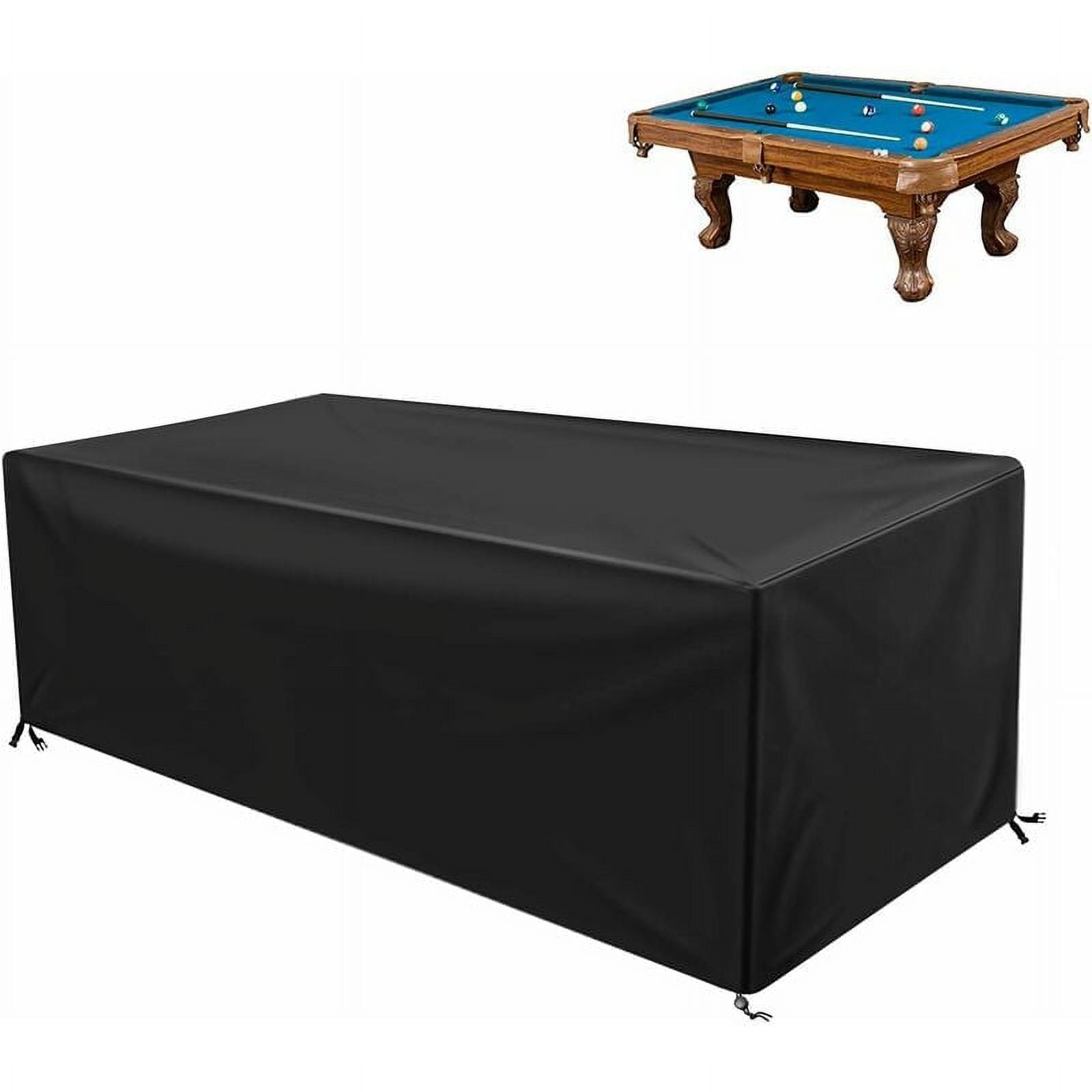 Billiard Cover, 7Ft Pool Table Cover with Full Protection, 420D High ...