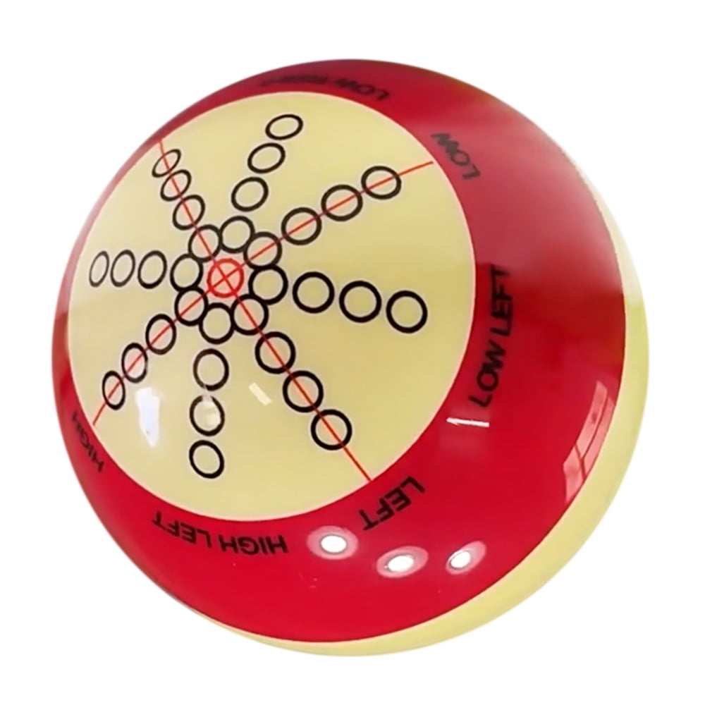 Billiard Cue Ball,Cue Ball Red White Resin Ball Pool Cue Hxber Resin ...