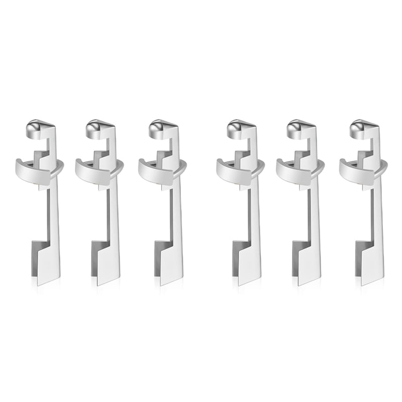 Billiard Cue Clamp 6 Pcs Pool Cue Tip Clamp Alloy Cue Stick Tip Repair ...