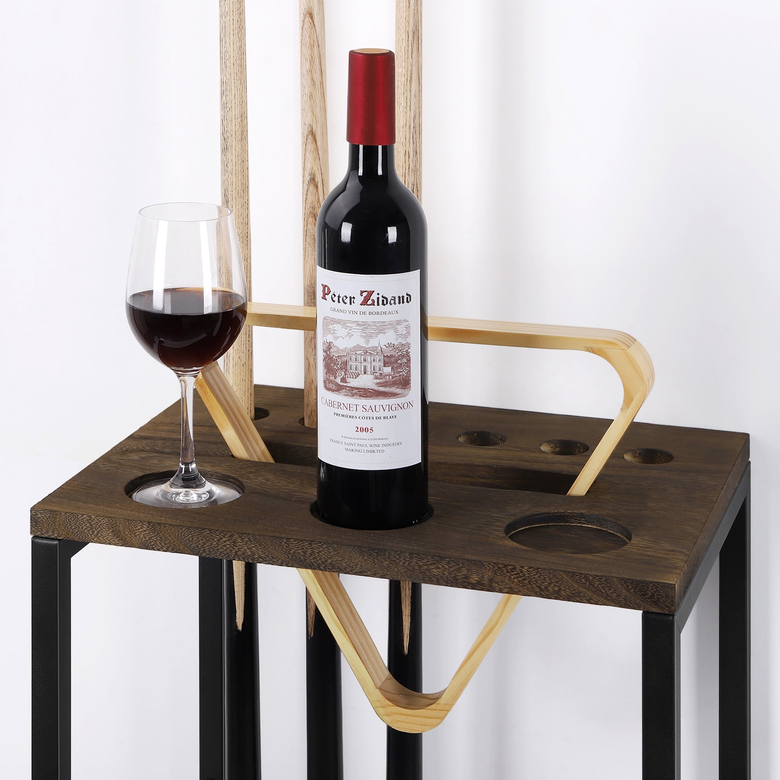 Billiard Cue Stand Wooden Table for Home Pool Room, Club, Adults, 6 ...