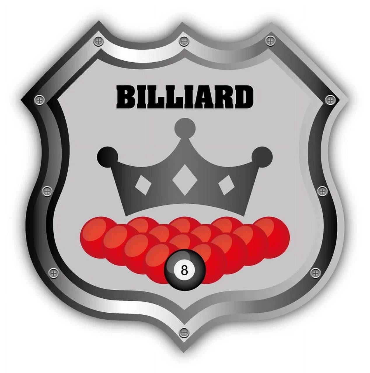 Billiard Emblem Car Sticker Phone Decal Water Bottle Stickers Car ...