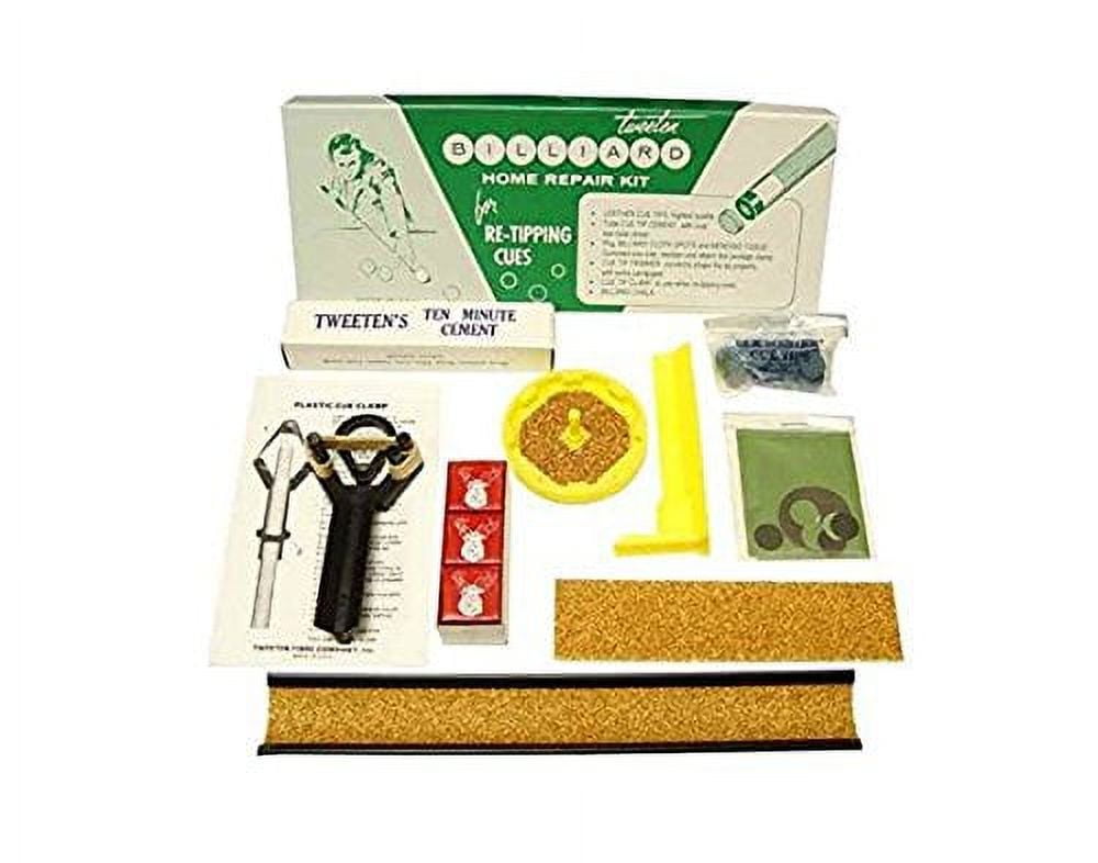 Billiard Home Repair Kit Re-Tipping Cues - Walmart.com