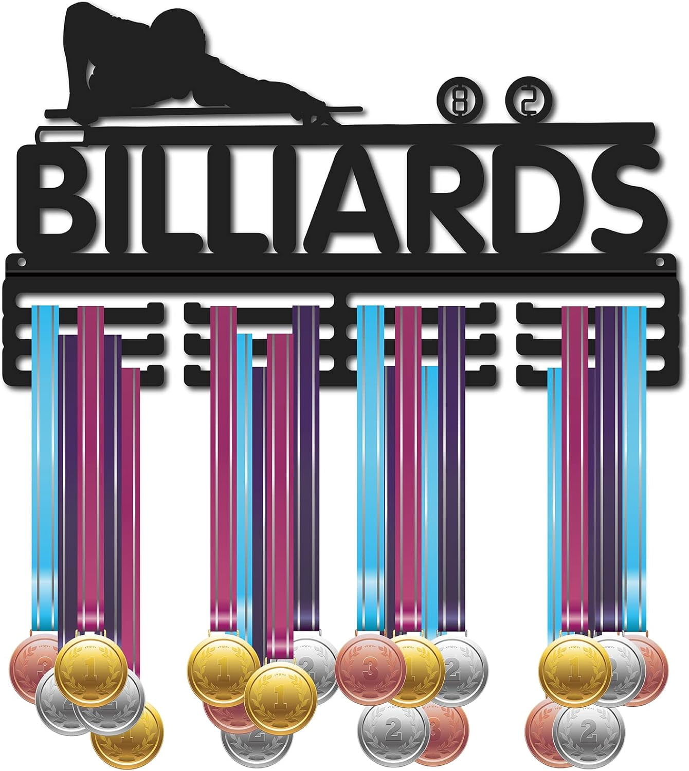Billiard Medal Hooks Snooker Medal Holder Billiard Ball Medal Hanger ...
