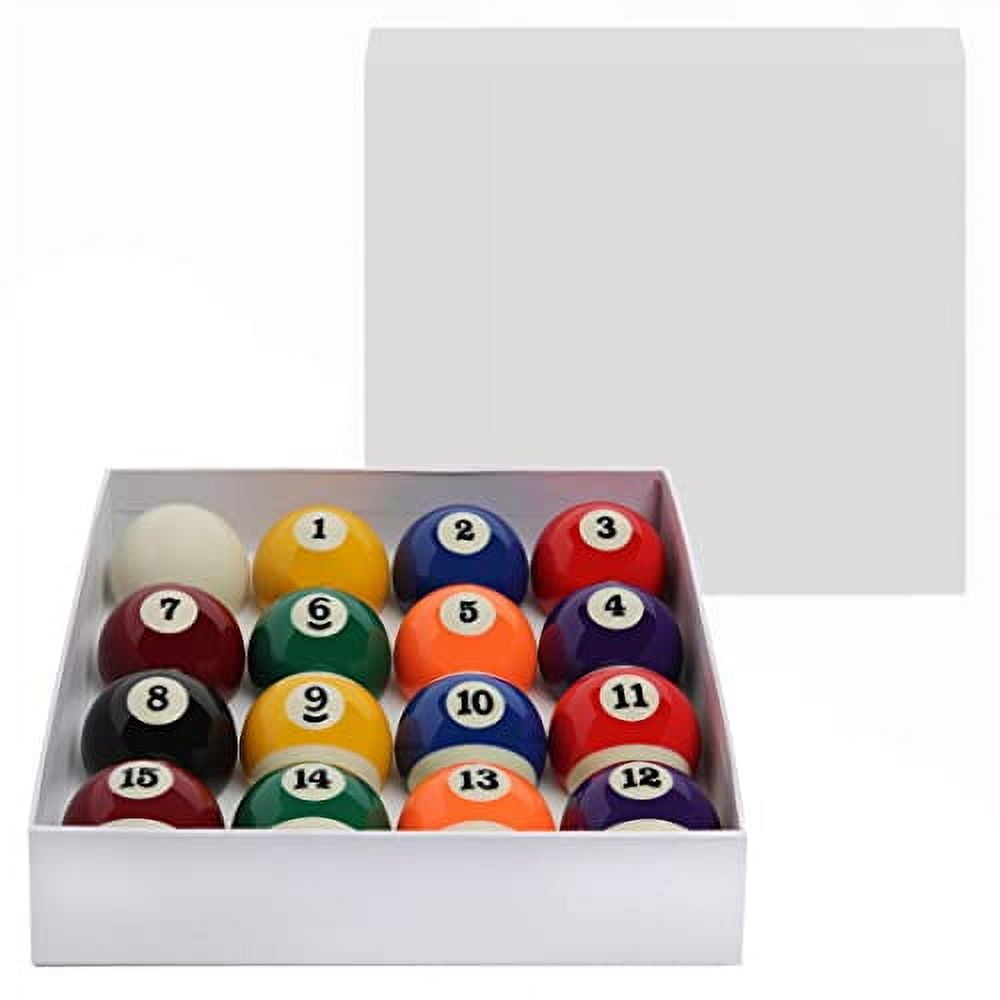 Billiard Pool Ball Deluxe Set 2 ¼” - 57.2 mm - Walmart.com