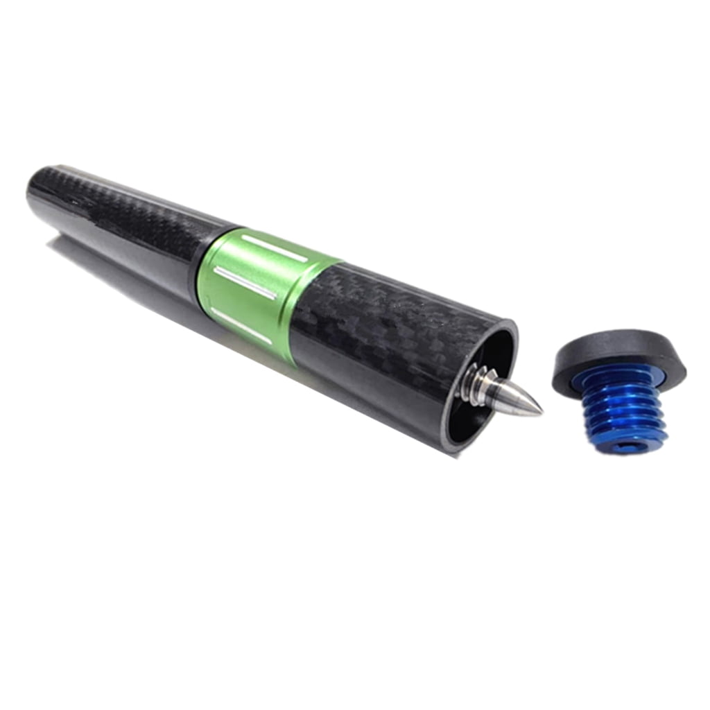 Billiard Pool Cue Extender Carbon Fiber Cue Butt End Extension Cue ...