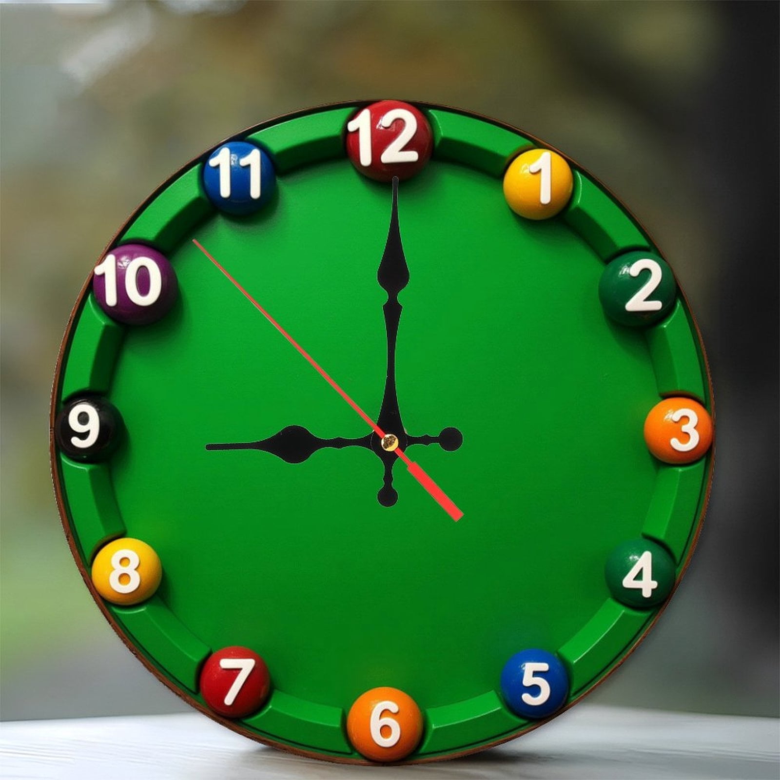 Billiard Pool Game Table for Adults And Friends 12-Inch Silent Wooden ...