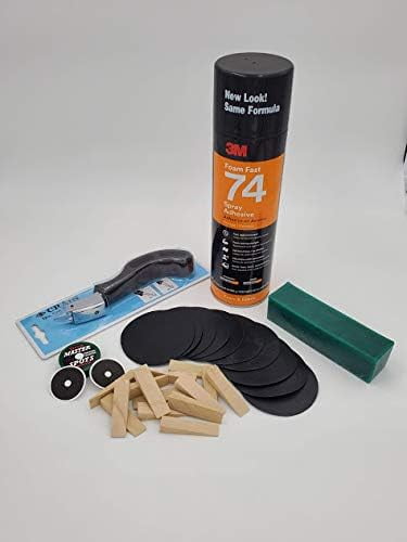 Billiard Pool Table Cloth Installation Kit Shim and Blue Beeswax Kit ...