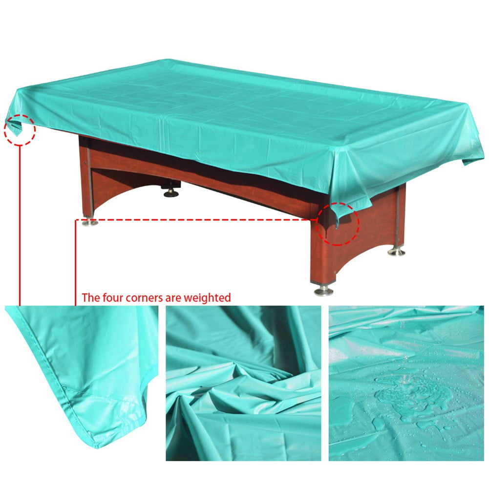 Billiard Pool Table Cover Snooker Tennis Table Cover Dustproof For 7Ft ...