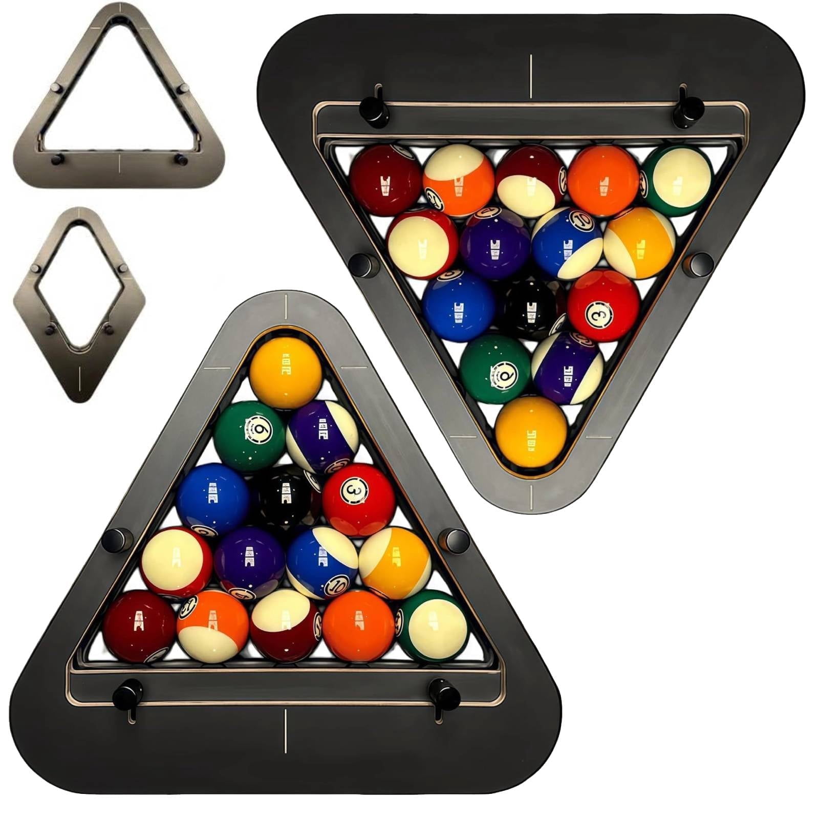 Billiard Rack 8-Ball Pro, Precision-Engineered Professional Billiard ...