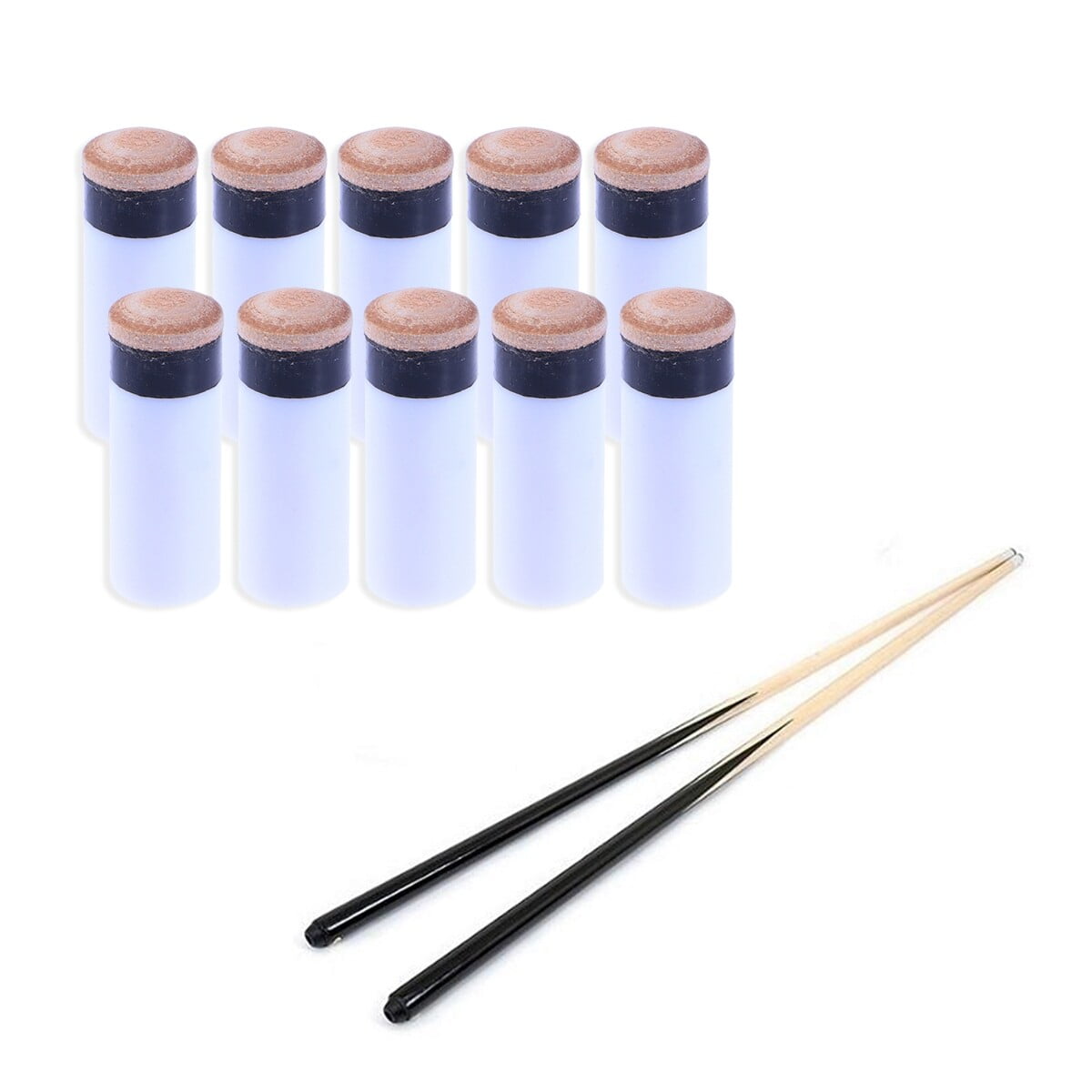 Billiard Replacement Tips Cue and Stick Accessories 15 Pcs Billiards ...