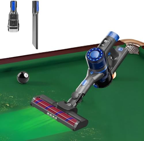 Billiard Table Cloth Cleaner, 26kpa 250W Pool Table Cleaner, Cordless ...