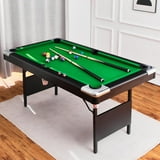 Billiard Table, Portable Pool Table Kit for Families, Easy Folding for ...